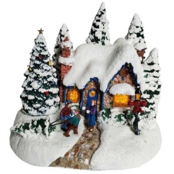 Thomas Kinkade | Holiday | Thomas Kinkade Country Christmas Homecoming ...